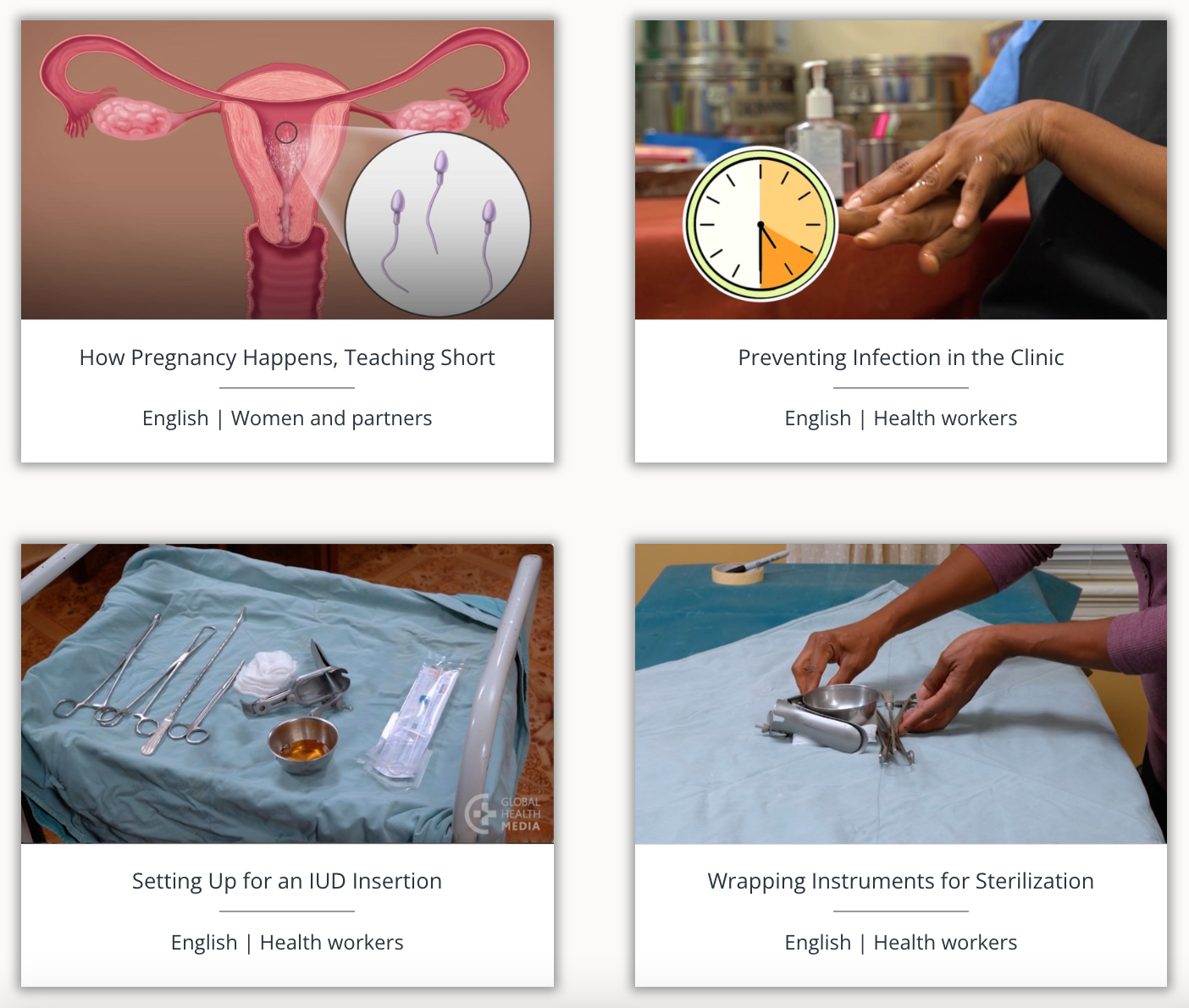 Family Planning Contraception Training Videos Share Net
